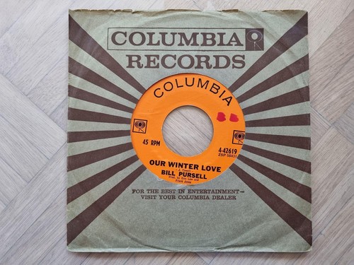 7" Single Bill Pursell - Our winter love Vinyl US | eBay