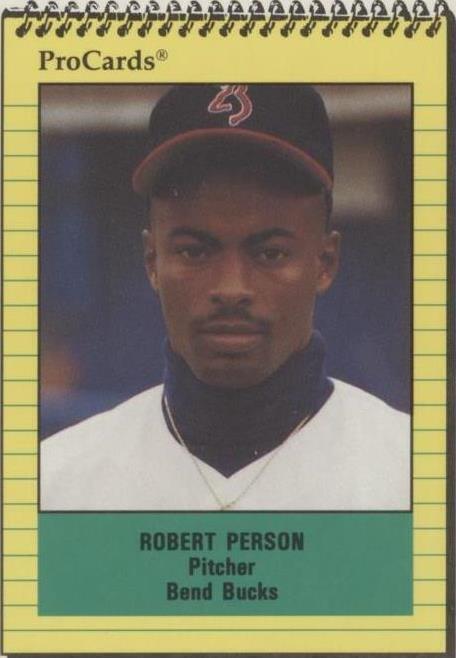 1991 ProCards Minor League - Robert Person #3694 (RC) for sale online ...