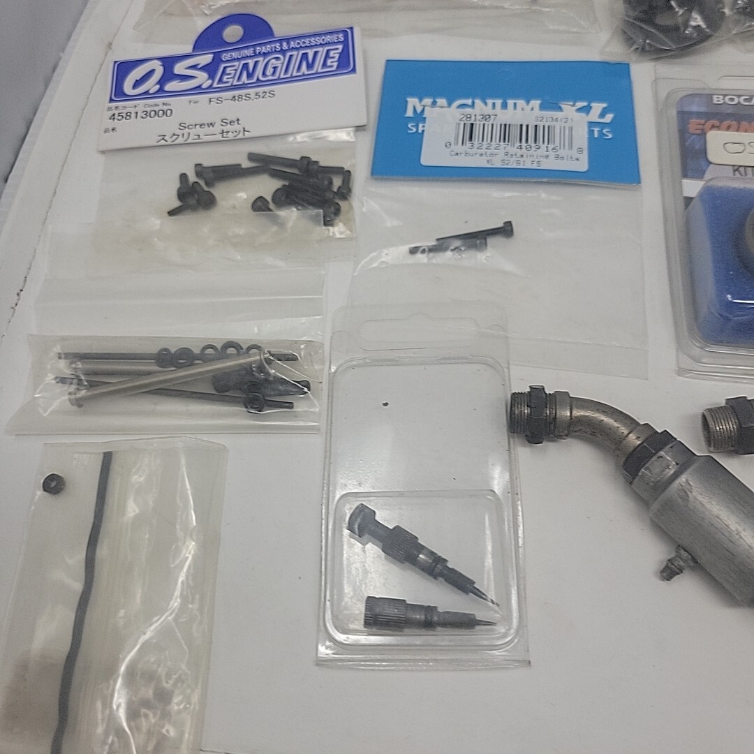 O.S. And Magnum Rc Engine Huge Mixed Parts Lot New And Used | eBay