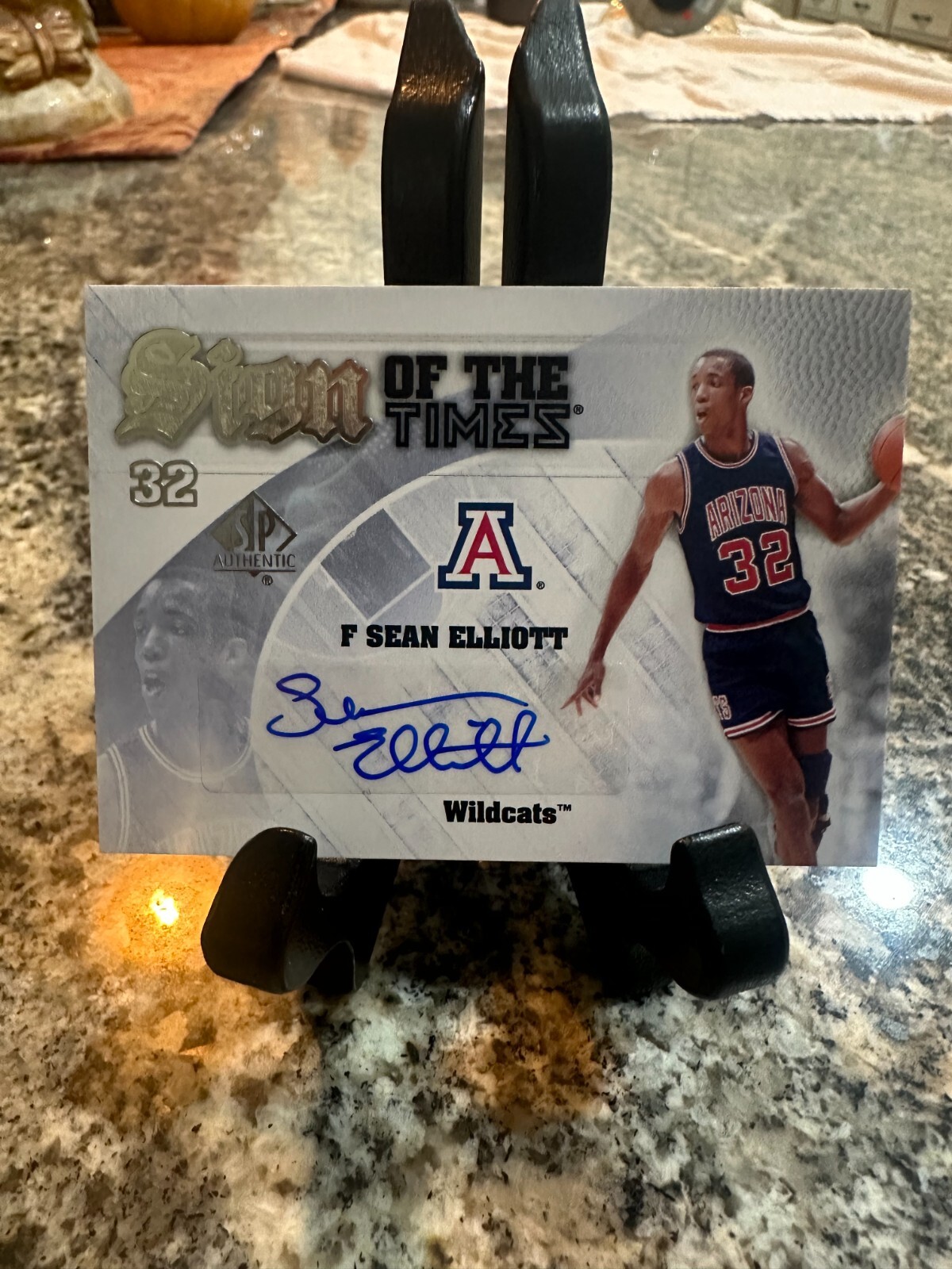 2013-14 SP Authentic Sign of the Times #SEL Sean Elliott Autograph | eBay