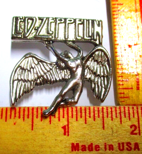 Led Zeppelin pin vintage collectible old rock band music concert ...