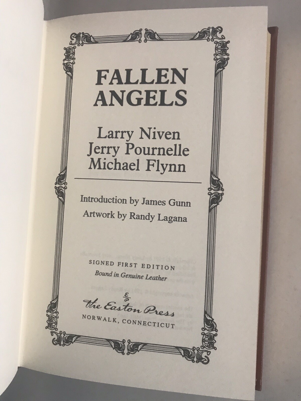 EASTON PRESS Larry Niven Jerry Pournelle Michael Flynn FALLEN ANGELS ...