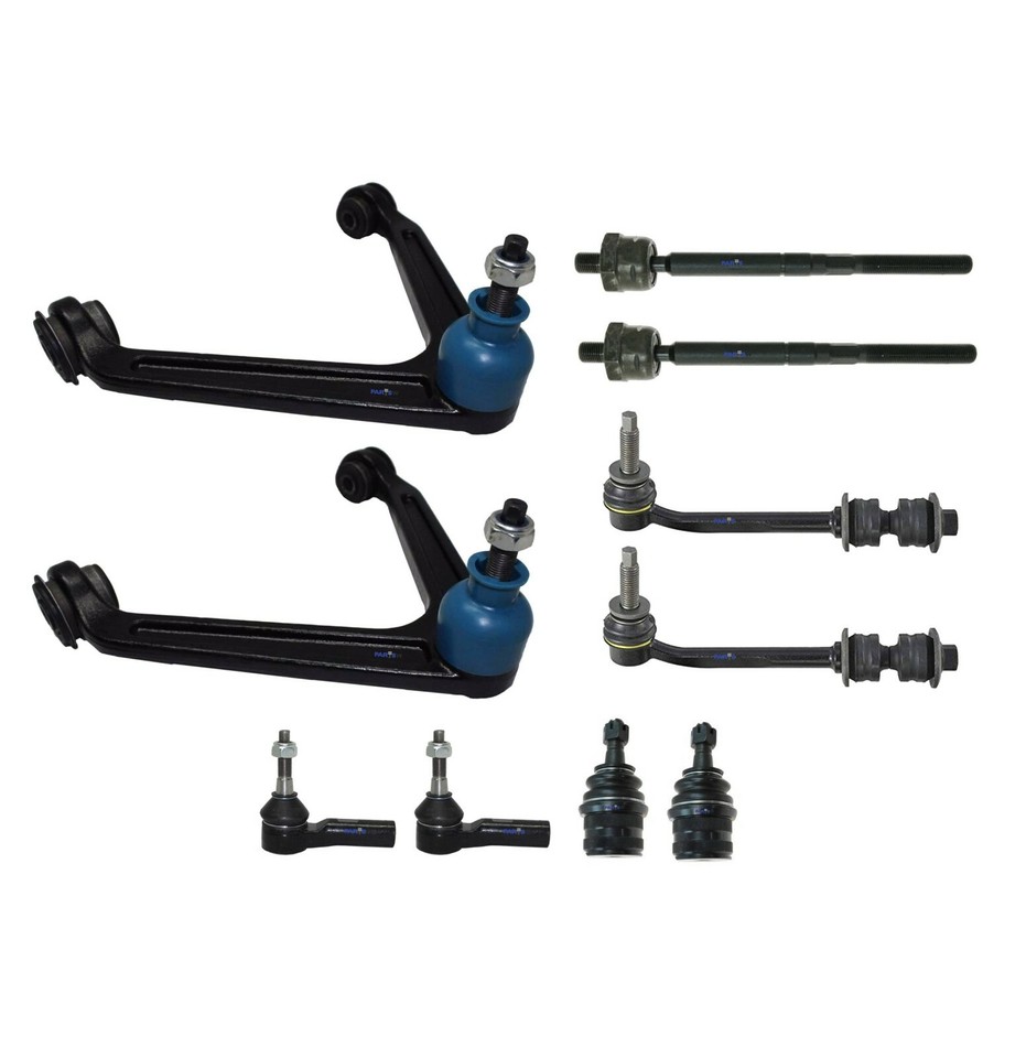 Kit for Dodge Durango 5-Lug 10 Pc Complete Front Upper Control Arms ...