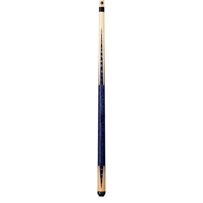 LZC16 Lucasi Custom Billiard Pool Cue Stick Crushed Blue Flexpoint ...