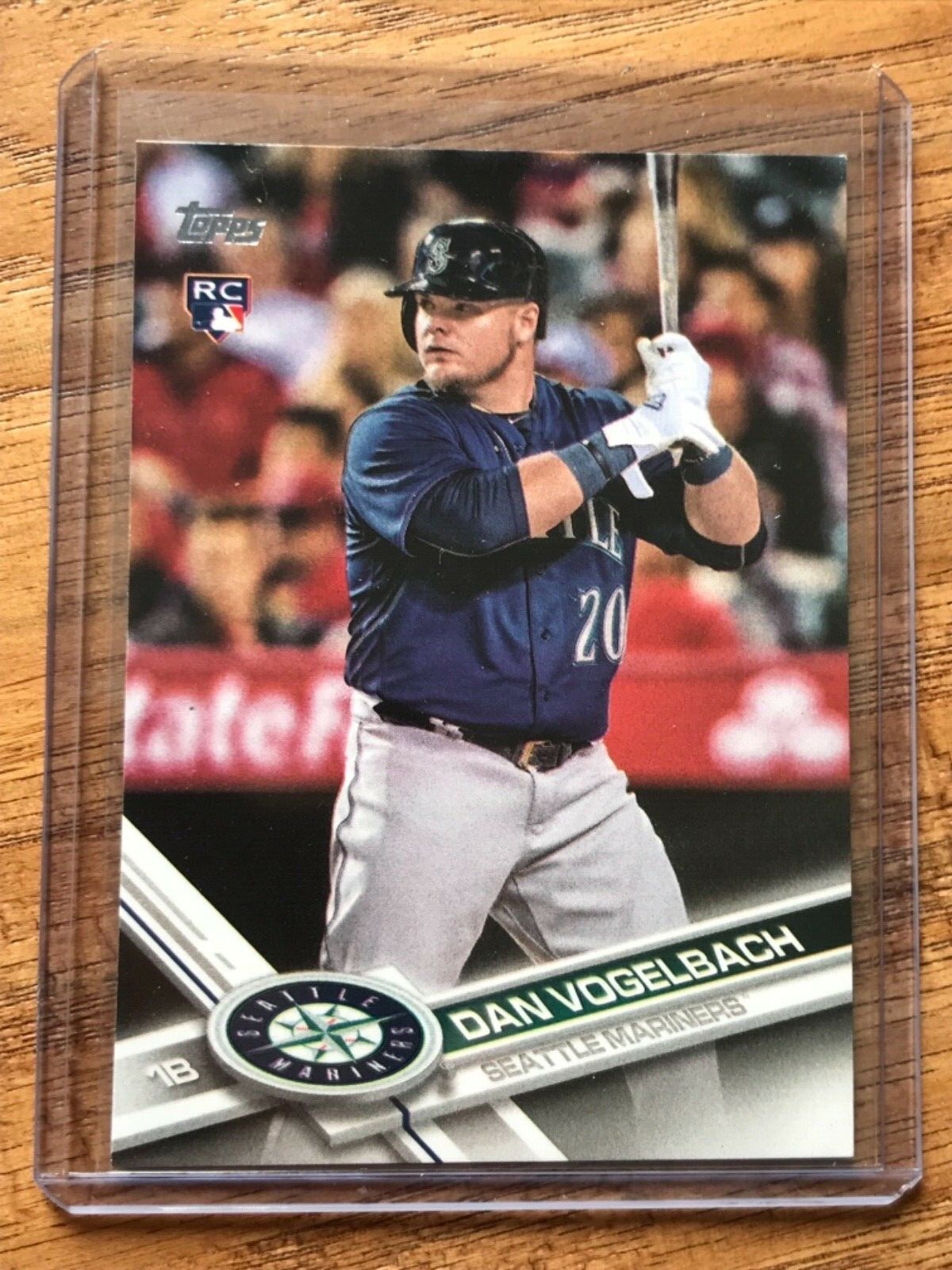 2017 TOPPS SERIES 2 BASEBALL DAN VOGELBACH ROOKIE CARD No.519 Seattle ...
