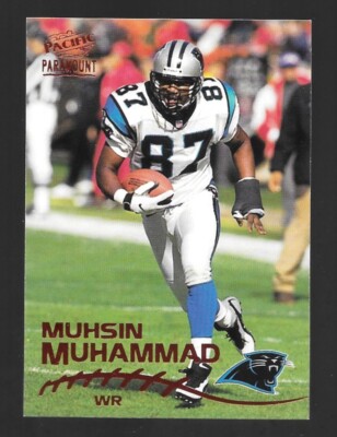 1998 Paramount Copper Carolina Panthers Football Card #39 Muhsin ...