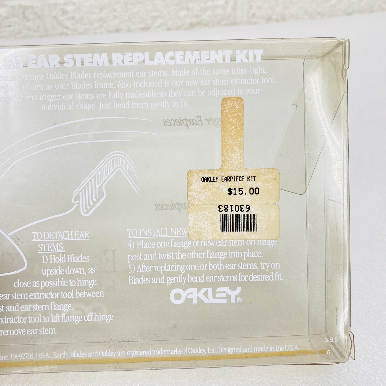 VTG‼ Oakley Razor Blade System Trigger & Standard Earpiece Kit ...