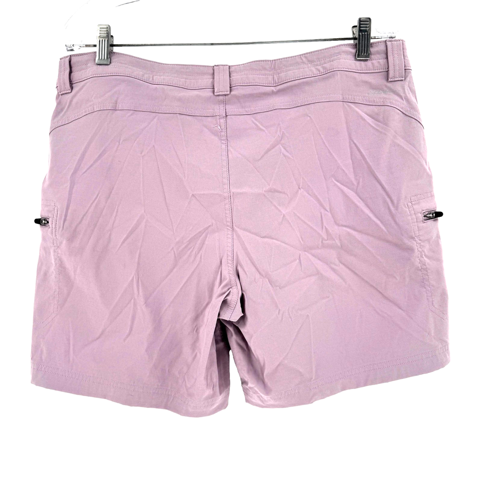 Eddie Bauer First Ascent Women’s Guide Pro Hiking Shorts Size 14 Mauve ...