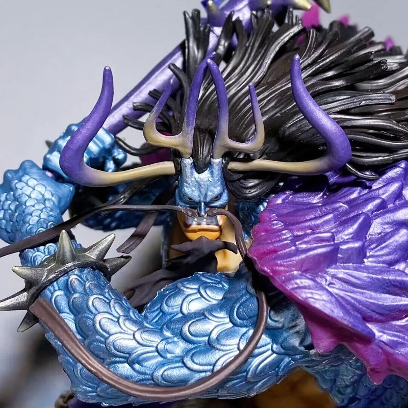 30cm One Piece Kaido Four Emperors Beast Pirate Figure Statue Model Toy ...