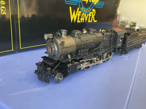 Weaver - 4-6-0 - PRR G5 Steam Engine and Tender Brass O Gauge 3 Rail LN ...