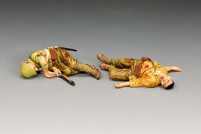 JN047 - Dead Japanese Set 1 (2 Figs) - japanese Navy - King and Country ...