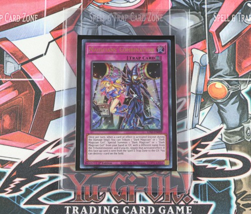 Yugioh Trap Card Magicians’ Combination LDS3-EN099 1st Edition Ultra ...
