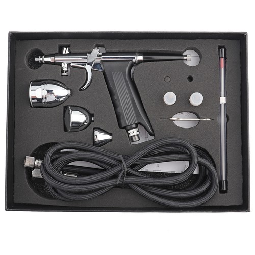 Spray Gun Airbrush Gun 0.3mm 0.5mm 0.8mm Nossles Set Kit For Color ...