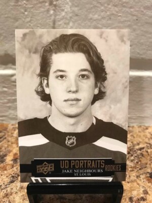 Jake Neighbours UD Portraits Rookies 2021-22 Upper Deck Hockey P-42 | eBay