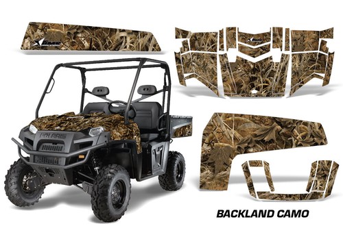 UTV Decal Graphics Kit For Polaris Ranger XP 500/800/900D EFI 10-14 ...