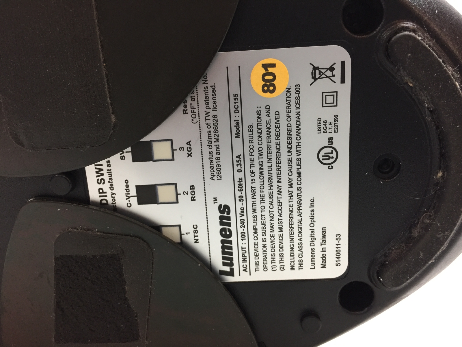 Lumens DC155 Digital Visualizer (Red) Document Camera Visual Presenter | eBay