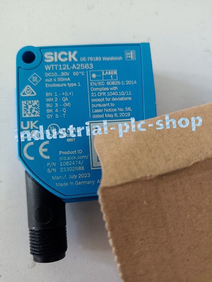 WTT12L-A2563 SICK Photoelectric Sensor New in Box Expedited Shipping ...