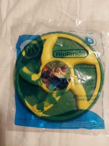 2006 McDonald's Happy Meal Toy Nintendo #6 Donkey Kong Throw and Go ...