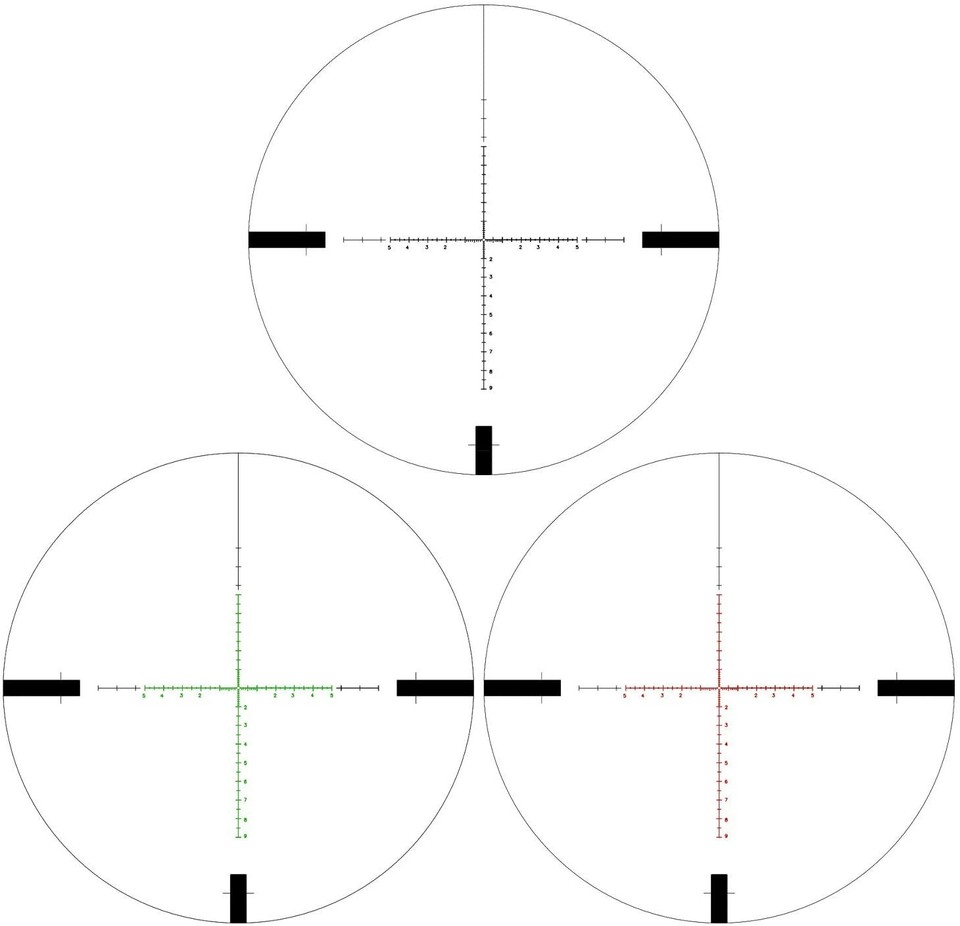 Sniper MK4-16X50mm Hunting Rifle Scope Illuminated Reticle Side ...
