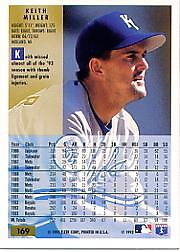 1994 Fleer Baseball Card #169 Keith Miller | eBay