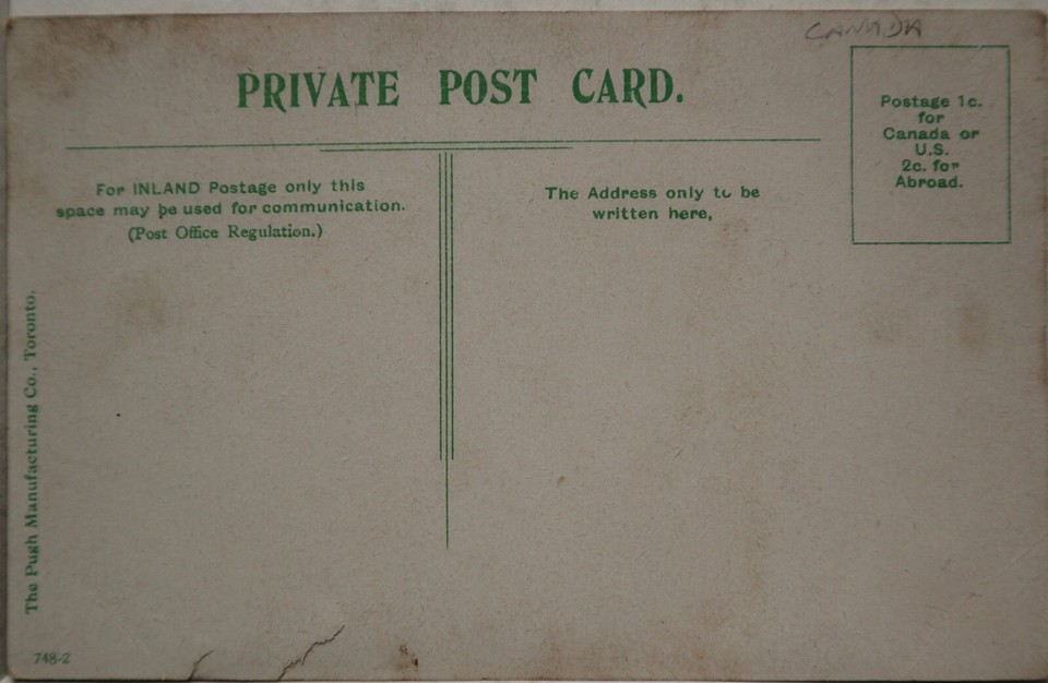 OLD POSTCARD YONGE STREET LOOKING NORTH SHOWING TRADERS BANK TORONTO | eBay