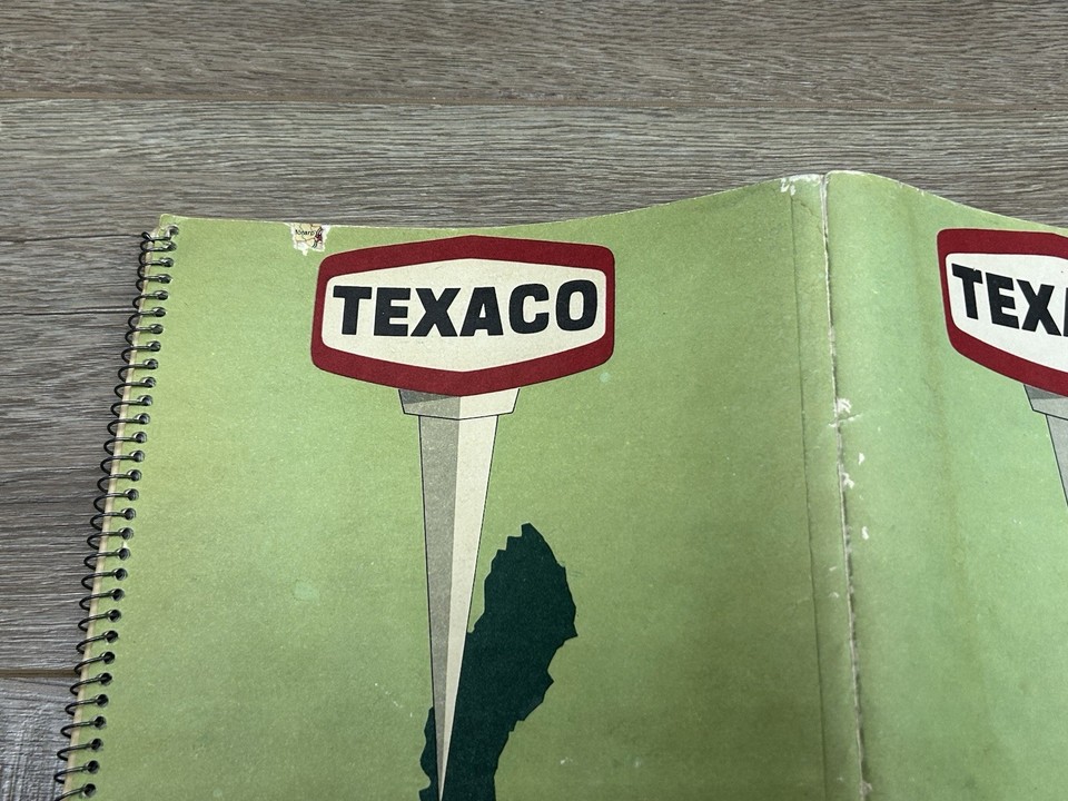 Rare Vintage 1968 Texaco Bilkarta Sweden Road Map Book | eBay
