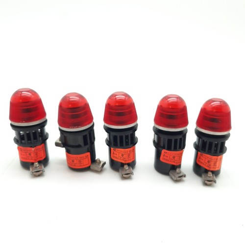 Voyant alarme Rouge Telemecanique XV1-AB 220-240V 5W E14 Lot de 5 comme ...