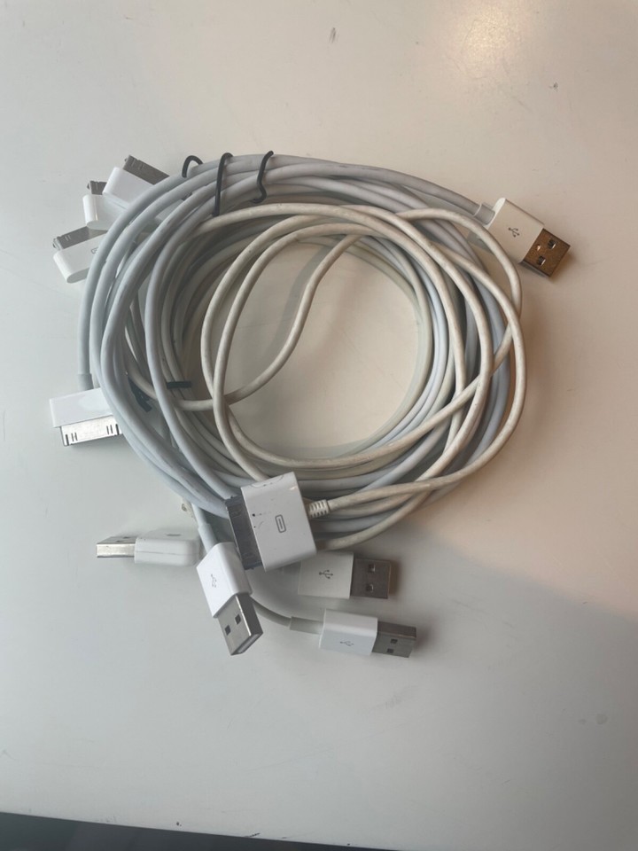 USB Charging Cable for iPhone 4 4s 3 3GS for iPad iPod iTouch (3x3’ 1x6 ...