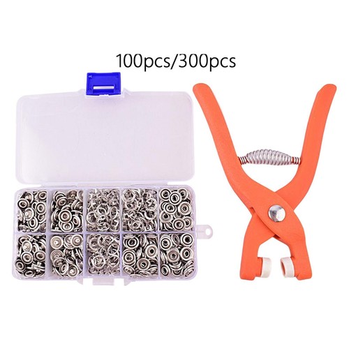 Bouton Snap Claw Set avec outil d'installation Large application DIY ...