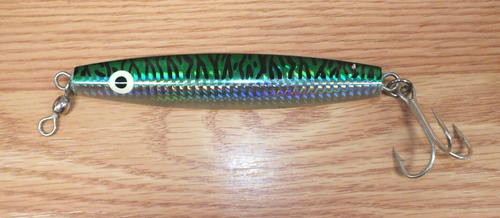 Ahi Assault Diamond Jig 5" 8 oz, Greenback Mackerel Collectible Fishing ...