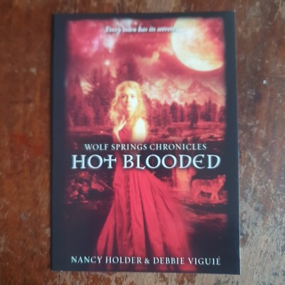 Wolf Springs Chronicles Hot Blooded, Book Promo Postcard, Boomerang ...