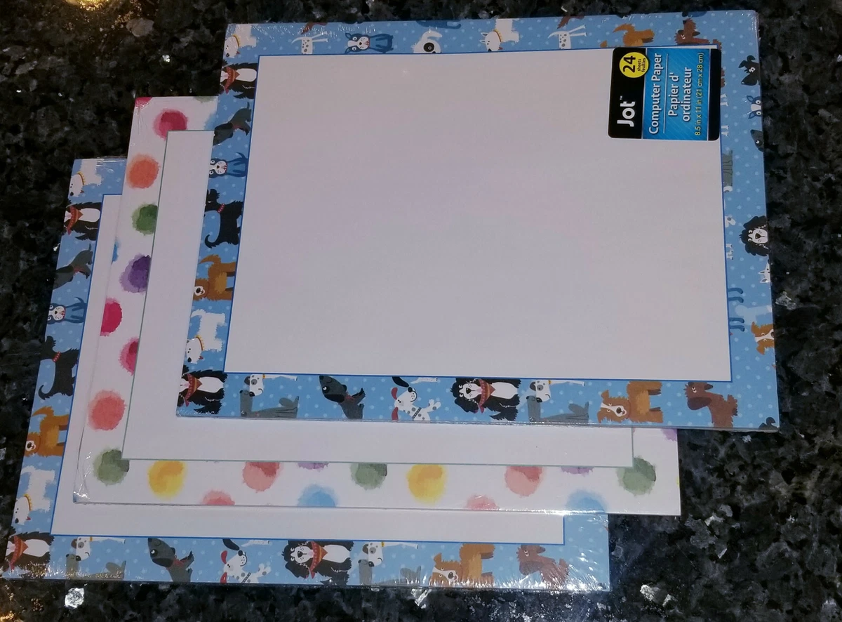 Decorative Border Computer Paper