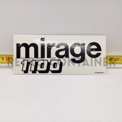 Adesivo Vintage Sticker Aufkleber 80's - Mirage 1100 RIF. C1 | eBay