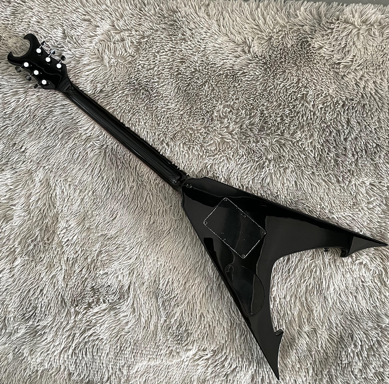 Custom Kerry King Balsac Jaws ‘o Death Electric Guitar Black Red ...