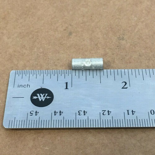 LOT OF 100 MAS MFG NAS1387-6 NON INSULATED BUTT SPLICE CONNECTOR ...