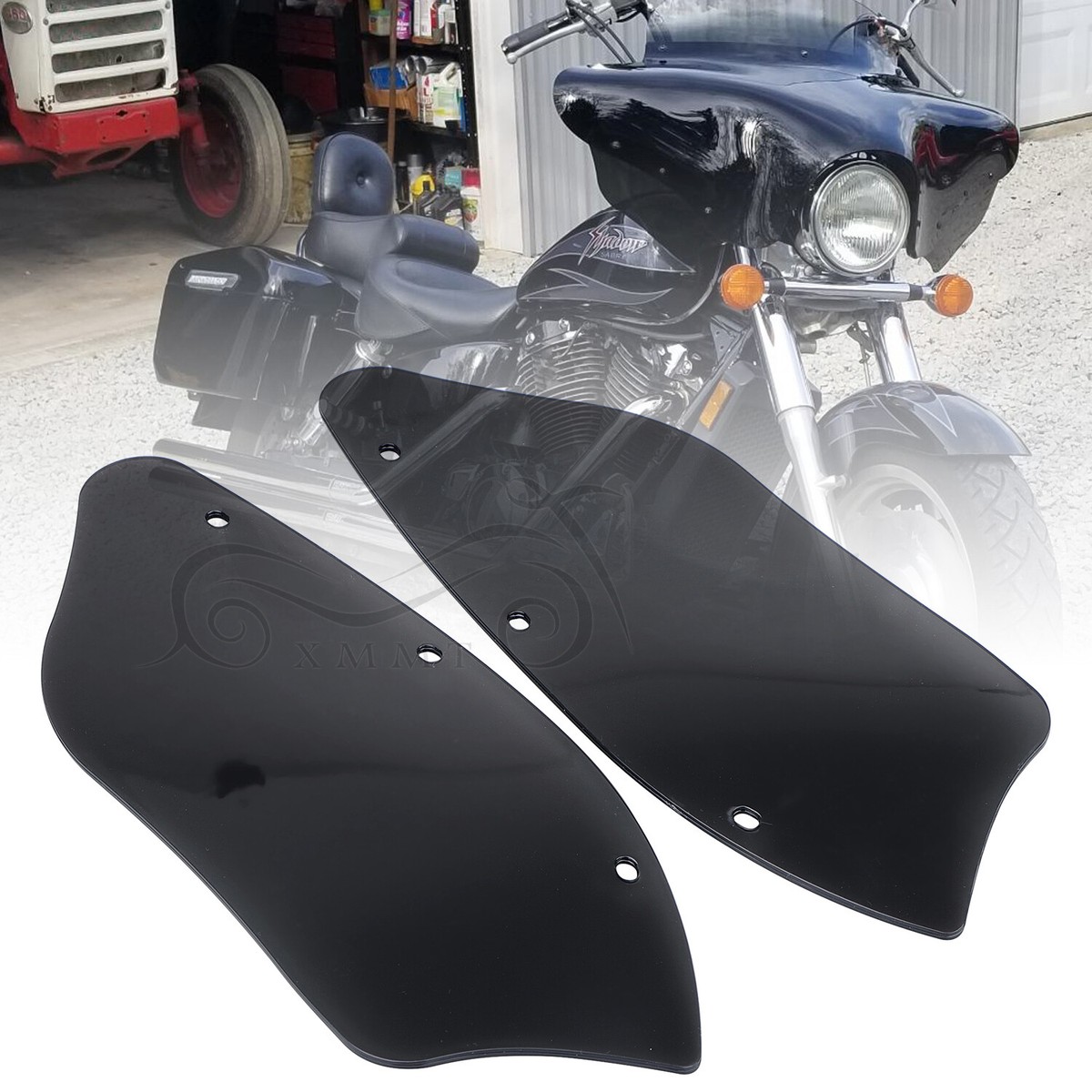 Harley Fairing Wind Deflectors