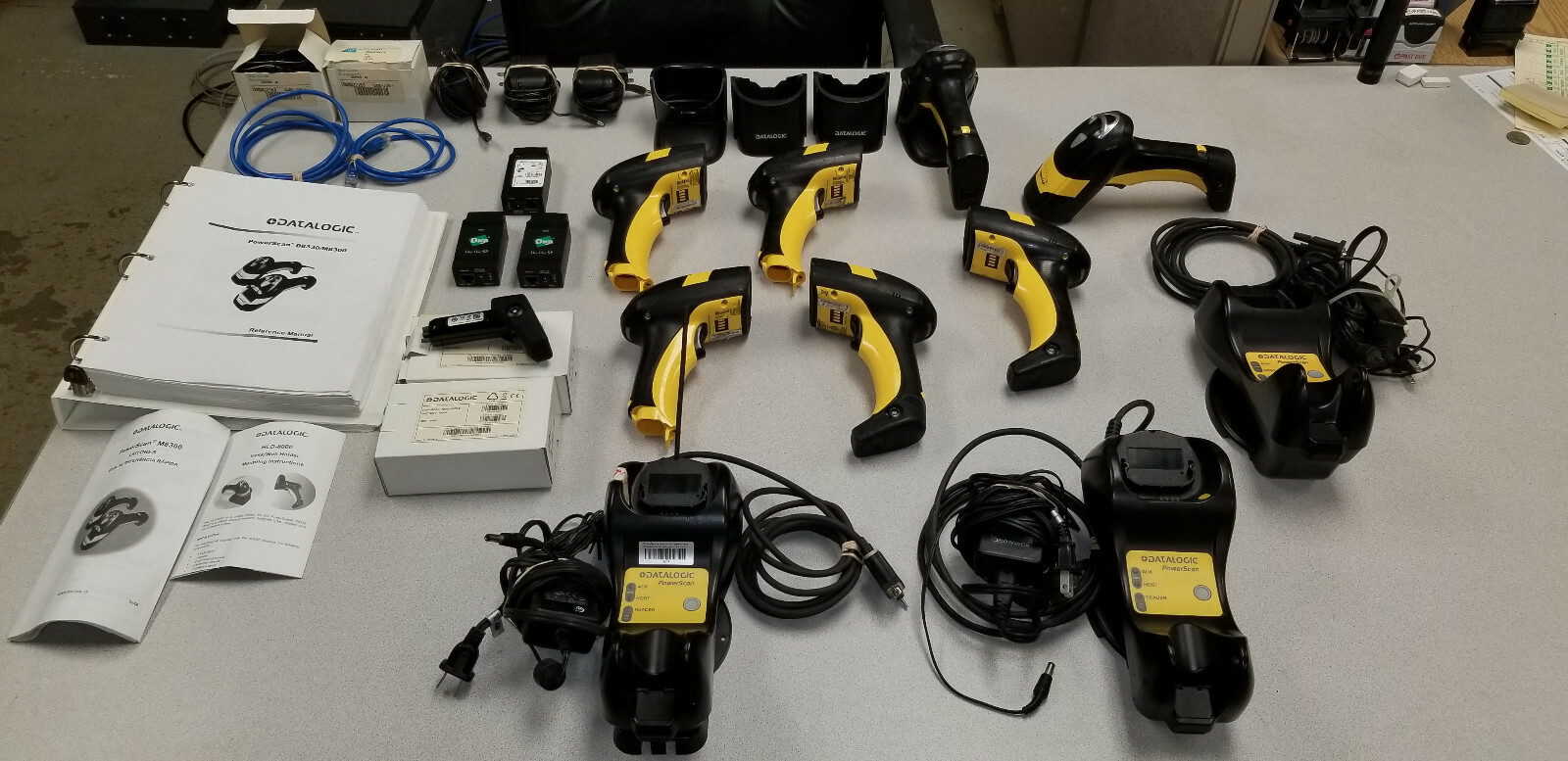 Complete Datalogic Set: PowerScan M8300, Digi One SP, ACC linkbox ...