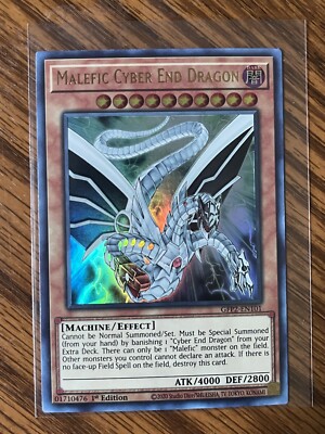 YuGiOh Malefic Cyber End Dragon GFP2-EN101 1st Edition Ultra Rare | eBay