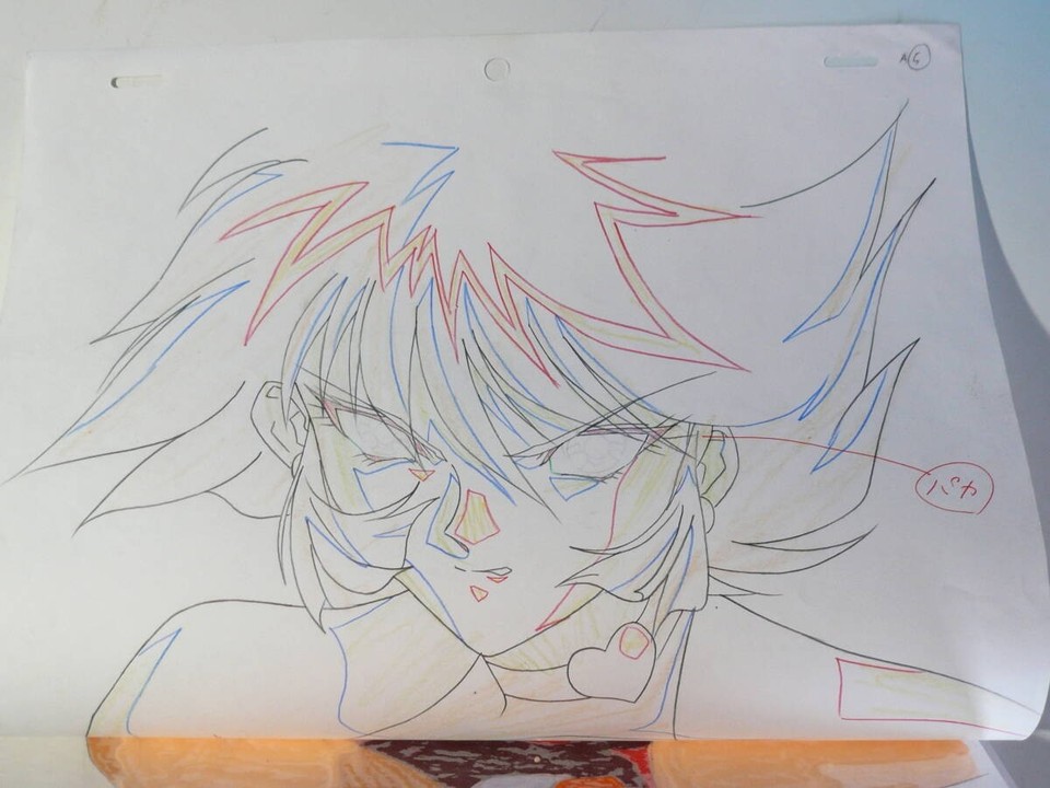 Cel Animation Cutie Honey F No. 56 Kisaragi Honey Toei Animation cutie ...