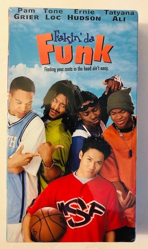 Fakin Da Funk VHS Pam Grier Tone Loc Ernie Hudson Tatyana Ali Unapix ...