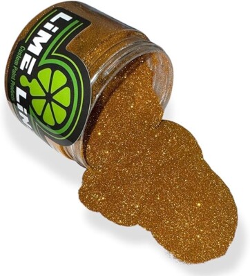 LiME LiNE Sprayable Gold Metal Flake Paint Additive - 3 Oz Metal Flake Glitter | eBay