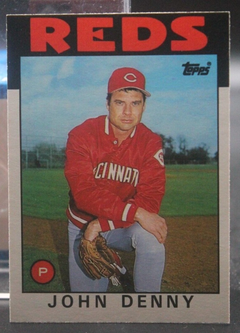 John Denny (Reds) - 1986 Topps Traded #32T | eBay