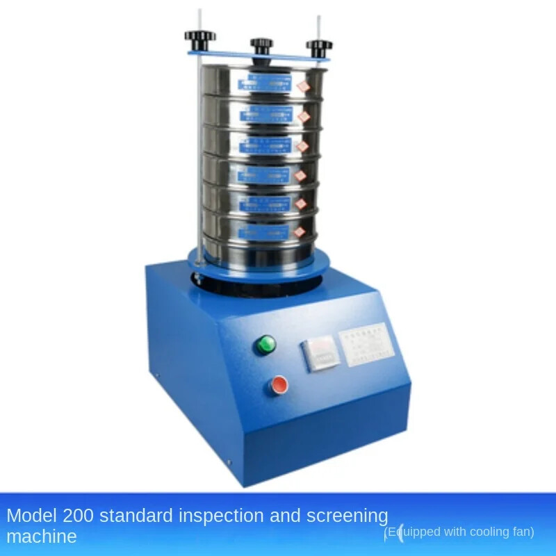 Laboratory Standard Sieve Machine 200 Type Test Vibration Sieve Sample ...