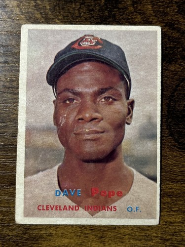 1957 Topps - #249 Dave Pope | eBay