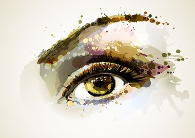 beautiful eyes / wall Canvas print Home Decor quality choose size ...