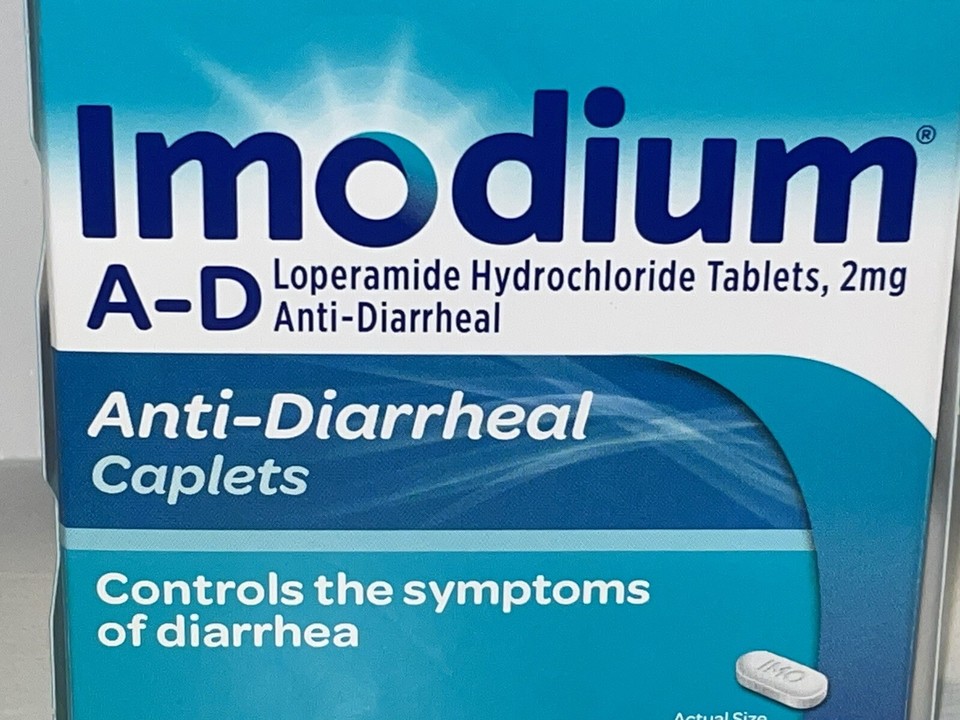 Imodium A-D Anti-Diarrheal Relief 2mg Loperamide HCI 24 Caplets SEALED ...