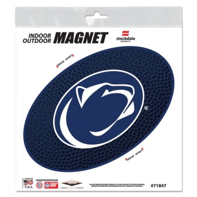 Penn State Nittany Lions NCAA PSU large 6 x 4 inch magnet indoor ...