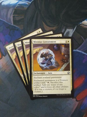 Minimus Containment x4 | 7% Off 2+ | Commander Forgotten Realms AFC ...