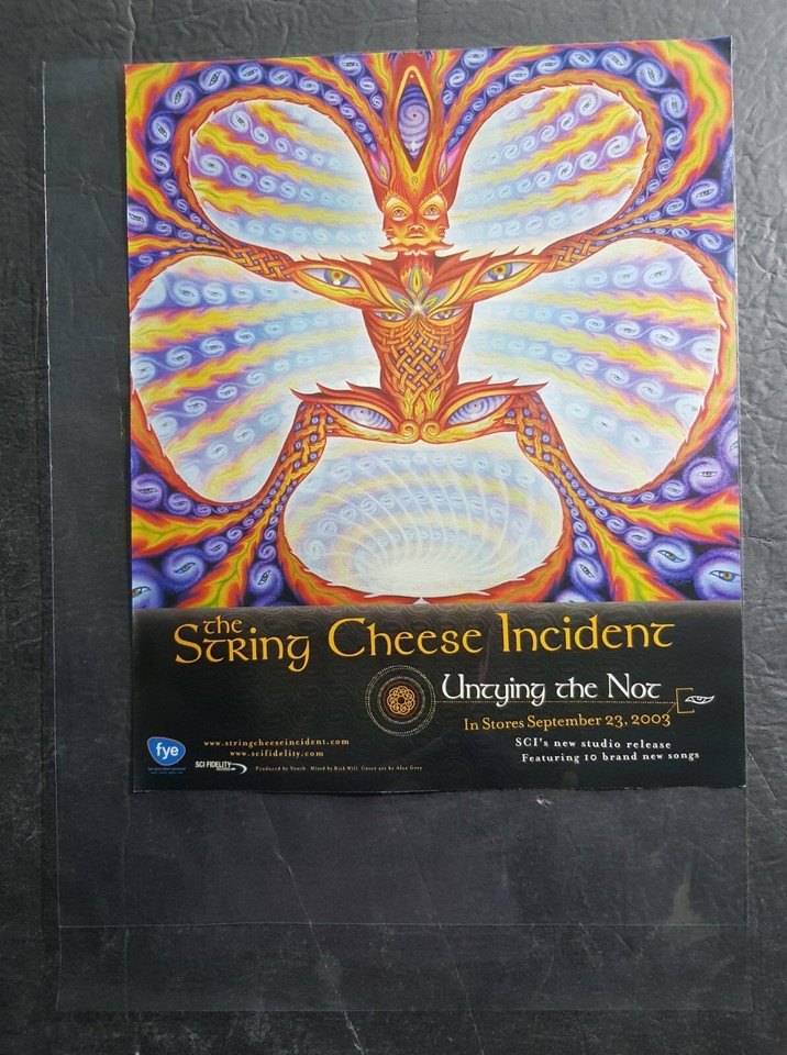 The String Cheese Incident Untying The Knot Album Promo Print Ad ...