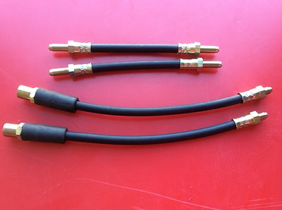 CLASSIC MINI RUBBER BRAKE FLEXI HOSE SET FRONT DISC BRAKES GBH249 KIT ...